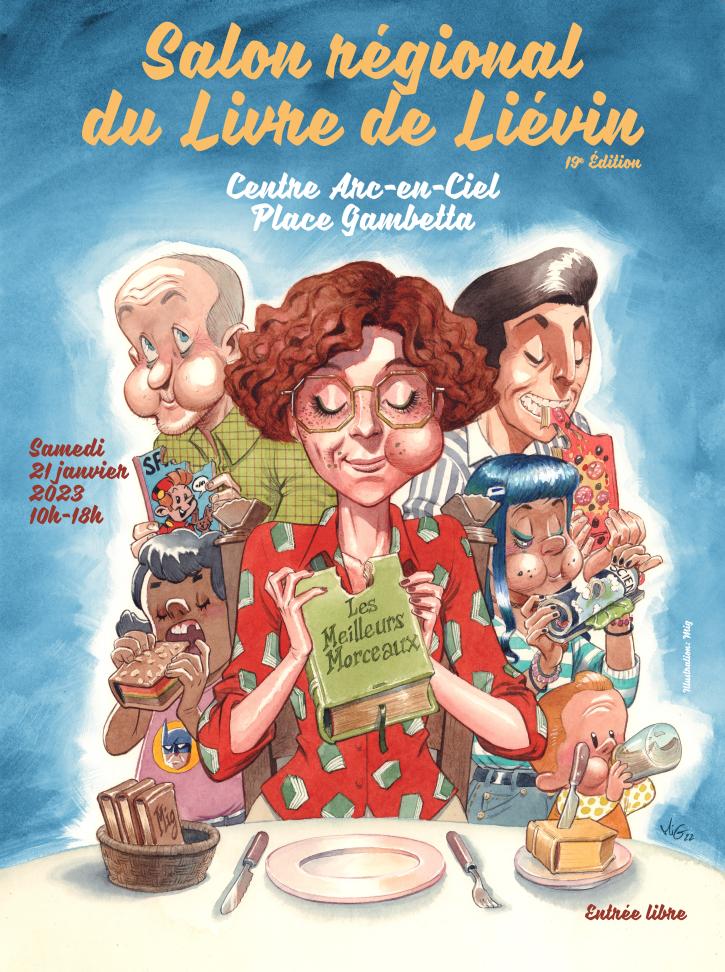 Salon du livre : trois bonnes raisons d'y aller | Ville de Liévin