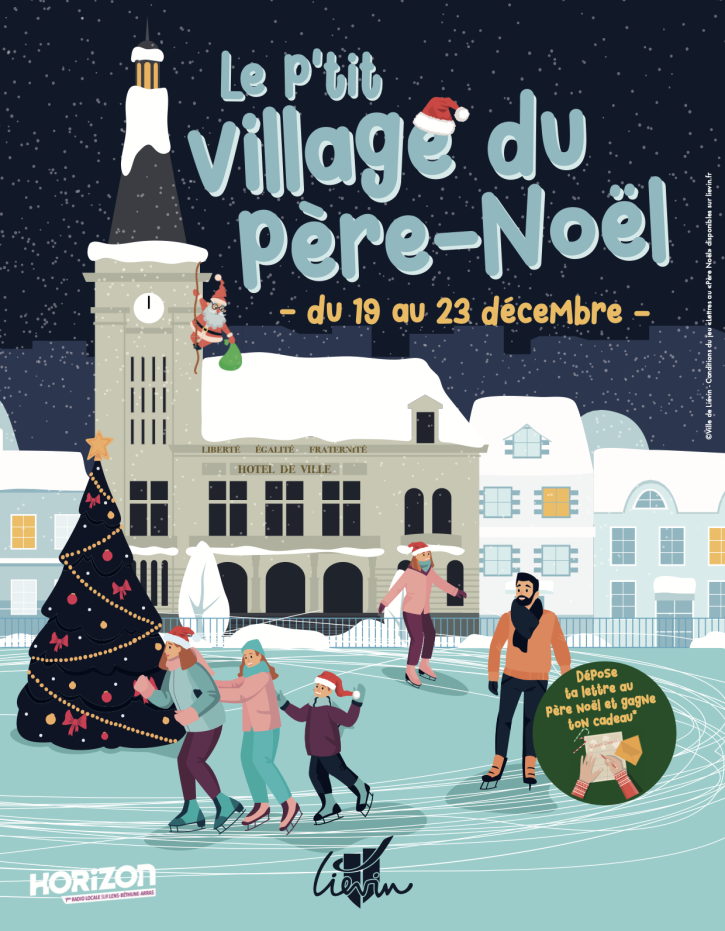 Le P'tit Village du Père Noël | Ville de Liévin