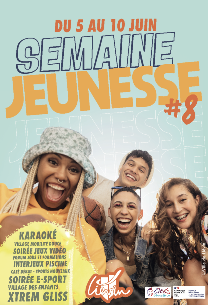 [SEMAINE JEUNESSE] • Une semaine 100% Jeunesse du 5 au 10 juin 2023 | Ville de Liévin